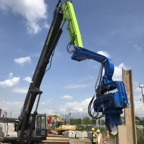 Durable Hydraulic Vibratory Hammer Pile Driver – High-Performance Vibro ...